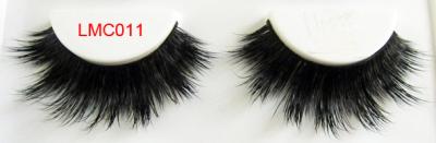 China Soft Black Mink Fur Eyelashes Siberian Handmade With Natural Look for sale
