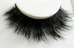 China Natural Simple Mink Fur Eyelashes Luxury Real With Soft Black Band for sale