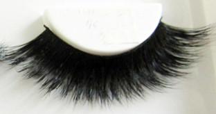 China Reusable Soft Mink Fur Eyelashes Natural With Invisible Clear Band for sale