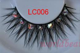 China Comfortable Siberian Mink Fur Eyelashes With Crystal & Soft Black Band for sale