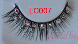 China Reusable False Mink Fur Eyelashes Siberian With Crystal & Natural Look for sale
