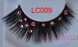 China Thin Reusable Mink Fur Eyelashes Black With Simple Wearing & Crystal for sale