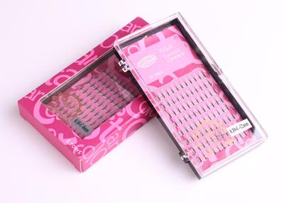 China Natural Black Human Hair Eyelash Extensions , Human Hair Fake Eyelashes for sale