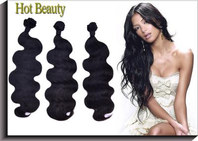 China Sleek Grade 6A Brazilian Virgin Hair Boby Wave , 10