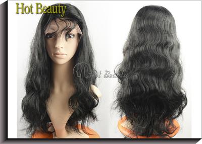 China Unprocessed Virgin Human Hair Front Lace Wigs With Baby Hair Around,12 Inch - 28 Inch for sale