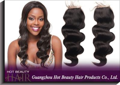 China Brazilian Lace Top Closure Natural Colored Curly Human Hair 10