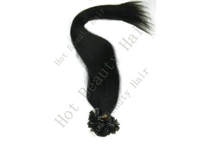 China Women 100% Remy Human U - Tip Long Pre Bonded Hair Extension for sale