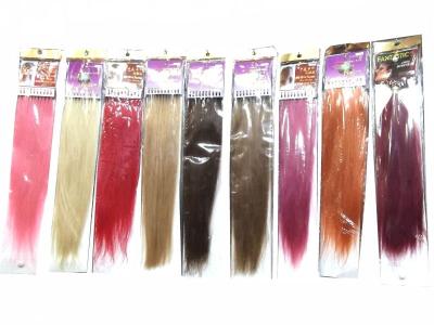 China 20 Inch Silky Colored Personalized Pre Bonded Hair Extension For Short Hair for sale
