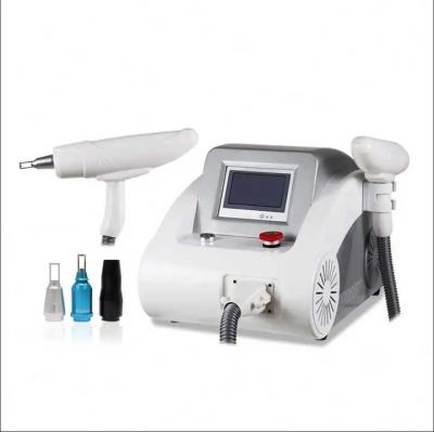 China Draagbare Nd Yag Pico Laser Beauty Machine voor tatoeage verwijdering met 532nm, 1064nm en 1320nm koppen Te koop