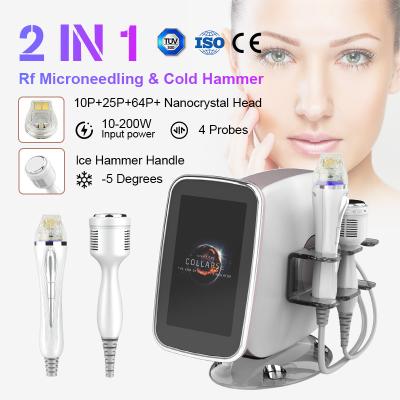 Cina Microneedling in oro con radiofrequenza frazionaria portatile Rf Microneedling Machine per apparecchiatura di bellezza del viso in vendita