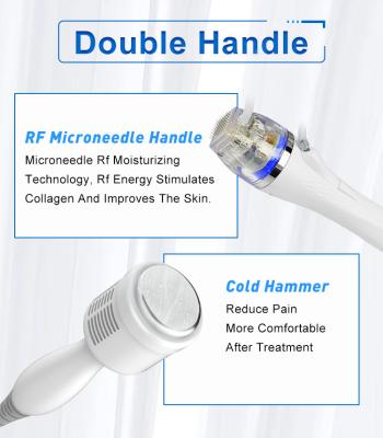 Cina Microneedling in oro con radiofrequenza frazionaria portatile Rf Microneedling Machine per apparecchiatura di bellezza del viso in vendita