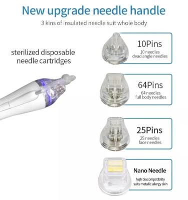 Cina Microneedling in oro con radiofrequenza frazionaria portatile Rf Microneedling Machine per apparecchiatura di bellezza del viso in vendita