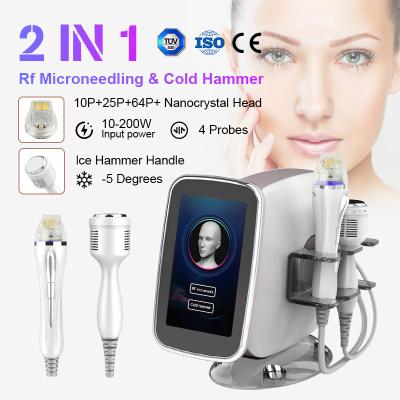 Cina Rimozione delle cicatrici dell' acne portatile Microaghi frazionati attrezzature di bellezza Rf Microneedling Machine Stretto della pelle in vendita