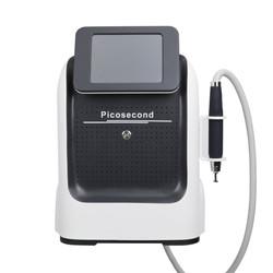 China Máquina portátil de remoción de tatuajes Pico Segundo Laser Q Switch Nd Yag Picosecond en venta