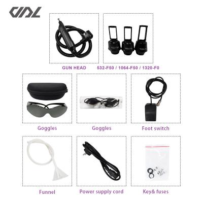 China Q Schakel tatoeageverwijder en koolstof peeling apparatuur Nd Yag laser Qswitch tatoeage verwijdering machine Te koop