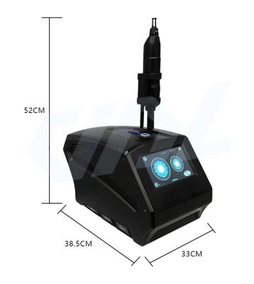 China Aangepaste draagbare Q-geschakelde Nd Yag laser Q-switch tatoeageverwijdering en koolstof peeling gezichtsmachine Te koop
