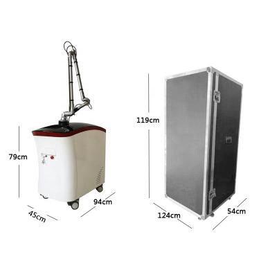 Cina Verticale Picosecondi Q Switched Pico Laser Machine attrezzature per la rimozione del tatuaggio macchina di bellezza in vendita