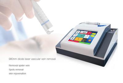 Cina Rimozione delle vene di ragno Rimozione vascolare Macchina laser a diodo 980Nm per spa in vendita