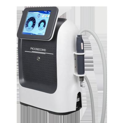 Cina Portatile 532 755 1064 1320 nm Picosecondo Pico Q Switched Nd: Yag Laser Tattoo Removal Machine per uso in salotto in vendita