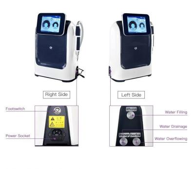 Cina DPL Nuovo design più popolare dispositivo portatile a laser a q commutato nd yag macchina di rimozione delle sopracciglia in picosecondi in vendita