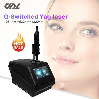 Cina DPL Prodotto di primo livello Picosecondo Laser Q Switch ND Yag Laser Rimozione del tatuaggio Carbon Peeling Ringiovimento della pelle Pico laser Machine in vendita