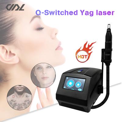 Cina DPL Prodotto di primo livello Picosecondo Laser Q Switch ND Yag Laser Rimozione del tatuaggio Carbon Peeling Ringiovimento della pelle Pico laser Machine in vendita