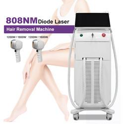 Cina Verticale due maniglie alta potenza 3 onde diodo laser depilazione macchina ghiaccio Dispositivo platino in vendita