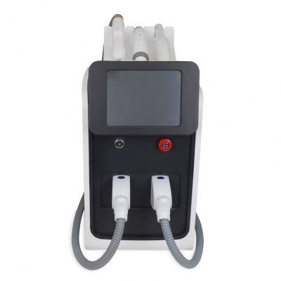 China 3 in 1 multifunctionele schoonheidsmachine draagbare pico laser koolstof peeling q ingeschakeld nd yag laser pigment tatoeage verwijdering Te koop