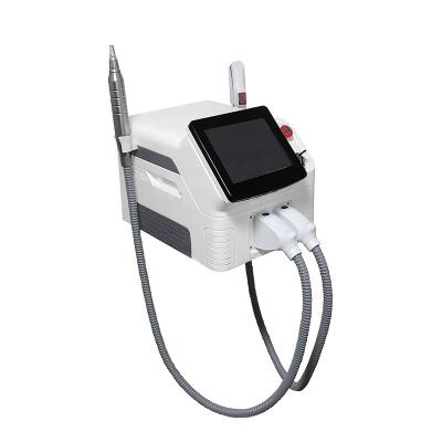 Cina Guangzhou 2 in 1 Picosecond Laser DPL Laser Hair Removal Machine per la rimozione della pigmentazione in vendita