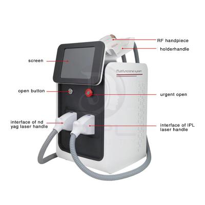Cina AS1913 Face Lift OPT depilazione macchina, Yag laser di rimozione del tatuaggio macchina 2600W in vendita