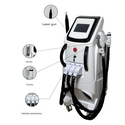 China 4 in 1 Multifunctionele OPT Laser Hair Removal Tattoo Removal Picosecond RF face lift Beauty Machine Te koop