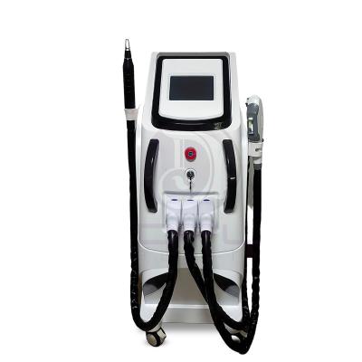 China 4 in 1 Multifunctionele OPT Laser Hair Removal Tattoo Removal Picosecond RF face lift Beauty Machine Te koop