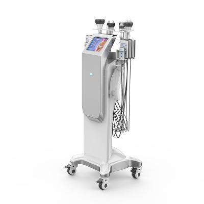 China AS84 3D Rf Vacuum Cavitation Machine 6 In 1 Body Slimming Machine With Laser Pads for sale