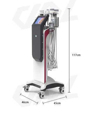 China 6 In 1 Laser Cavitation Vacuum Cellulite Removal Fat Dissolving Device Body Slimming Weight Loss Machine For  Beauty Salon for sale