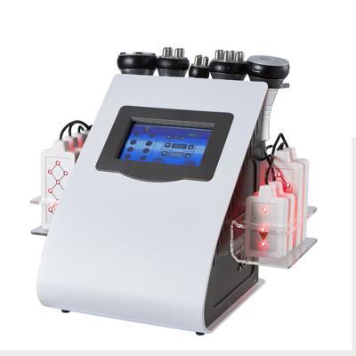 China DPL device to remove cellulite 6 in 1 Ultrasonic Cavitation machine/ vacuum cavitation system Radio Frequency Body Shape Machine for sale