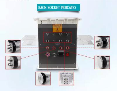 China DPL device to remove cellulite 6 in 1 Ultrasonic Cavitation machine/ vacuum cavitation system Radio Frequency Body Shape Machine for sale