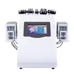 China DPL device to remove cellulite 6 in 1 Ultrasonic Cavitation machine/ vacuum cavitation system Radio Frequency Body Shape Machine for sale