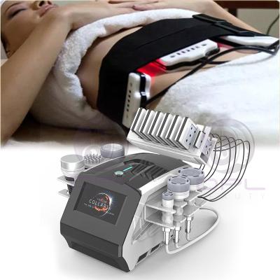 Cina Massaggiatore EMS per la riduzione dei grassi portatile Iipolaser 80k Ultrasuoni Corpo a forma di S RF Slimming Cavitation Machine in vendita