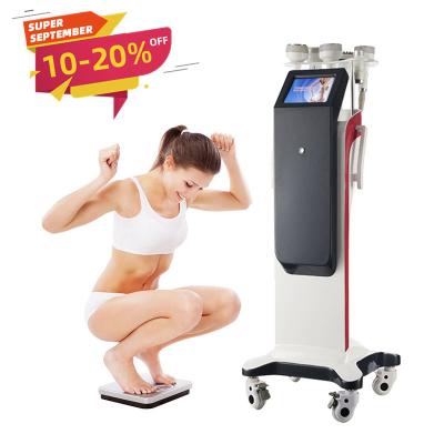 Cina 6 in 1 Corpo Contouring Stretching della pelle Massaggio anti cellulite Ultrasuonica Cavitazione vuoto bellezza Slimming Machine in vendita