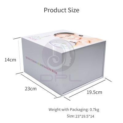 China Anti-aging PDT Gezichtslifting Huidverzorging Verjonging Schoonheidsmachine 7 Kleuren Foton Led Licht Therapie Gezichtsmasker Te koop