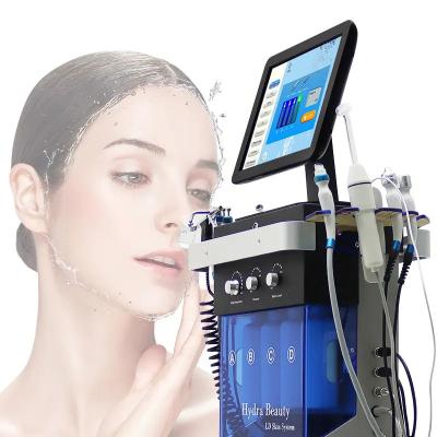 China CE-Zulassung Sauerstoffstrahl-Peeling-Maschine, 9 in 1 Mikrodermabrasion Faltenentfernung Hautbleichung zu verkaufen
