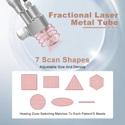 China China Beauty Machine Factory 60W Portable C02 Fractional Laser Equipment Device Pigment Removal Face Lifting for sale