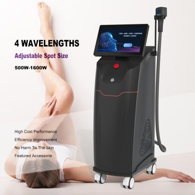 Cina Produttore professionale 808nm diodo laser depilazione macchina 500-1000-1200-1600W depilazione apparecchio salone di bellezza in vendita