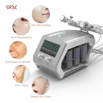 Κίνα 8 σε 1 Hydra Dermabrasion οξυγόνο τζετ peeling μηχανή Hydra peeling πρόσωπο H2O2 υδρογόνο υδρο ομορφιά πρόσωπο μηχανή προς πώληση