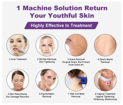 Cina BV13 Verticale 30w 60w Co2 Laser Beauty Equipment For Salon With Ce Approval Co2 Fractional Spot Scar Removal Laser in vendita