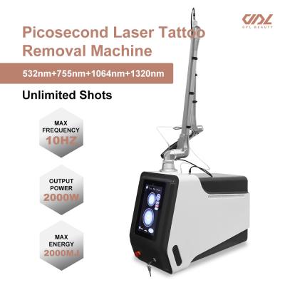 China Novo fabricante P3 Máquina de remoção de cicatrizes Pico Laser Q Switch Laser à venda