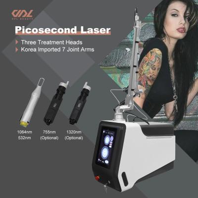 China Novo fabricante P3 Máquina de remoção de cicatrizes Pico Laser Q Switch Laser à venda