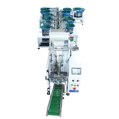 China Multi-function Hardware Nut and Bolts Rivet Parts Counting and Packing Machine with Vibrating Feeder for sale
