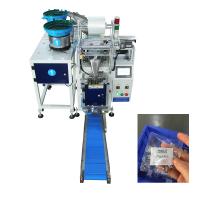 China Automatic Counter Filling Screws Label Tag Seal Packaging Machine for sale