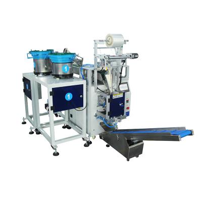 China Automatic Counter Filling Screws Label Tag Seal Packaging Machine for sale